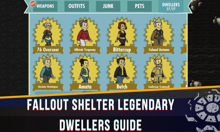 Fallout Shelter Legendary Dwellers Guide - Wasteland Gamers